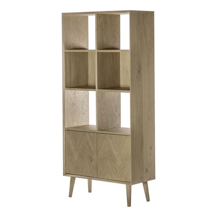 Milano 2 Door Open Display Cabinet – Serene Dining UK
